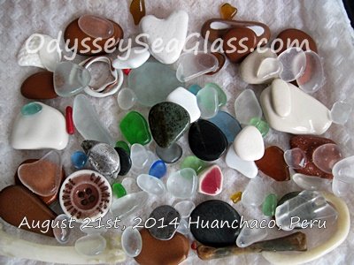 Sea Glass at Huanchaco Beach Peru